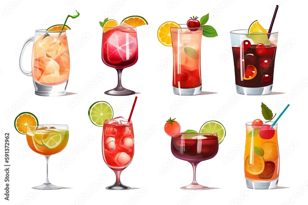 Raise a Glass: Download High-Quality PNG Image of Classic Cocktail Menu ...