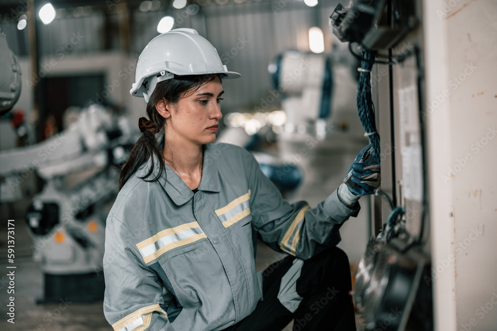 Robotic technician control automation works within accepted limits by ...