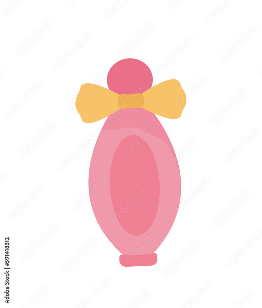 Concept Cartoon medieval perfume. This flat vector illustration ...
