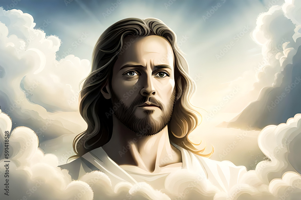 "Jesus Christ in Silhouette: A Powerful Image of the Divine" Jesus ...