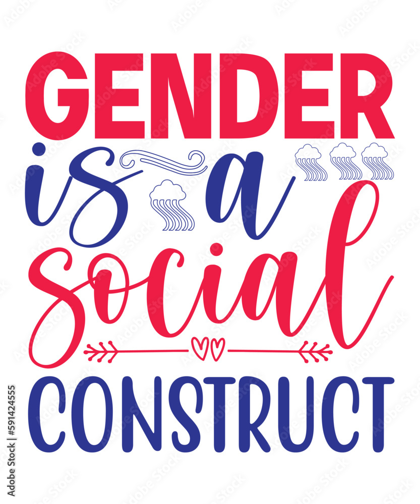 Gender is a social construct, Boho Baby Rainbow Svg, Rainbow Silhouette ...