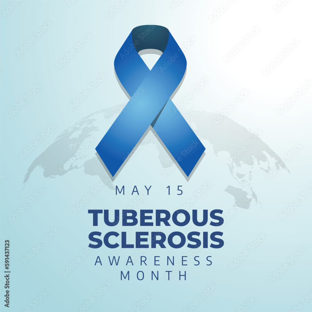 Vetor de tuberous sclerosis awareness month design for celebration ... Vetor de tuberous sclerosis awareness month design for celebration ...