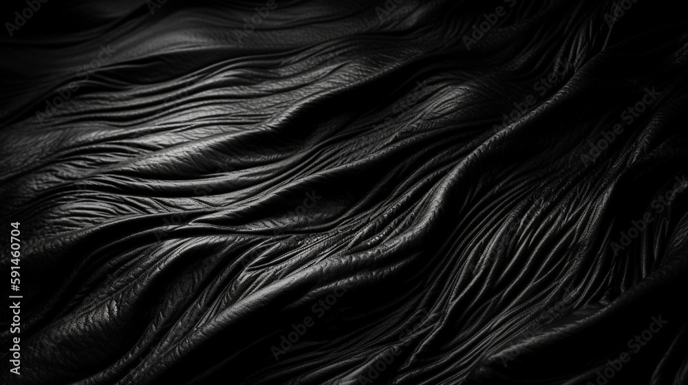 Generate a description of a smooth textured black monotone background ...