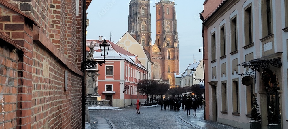 Tumski Island is the oldest part of Wroclaw. A unique old place whose ...