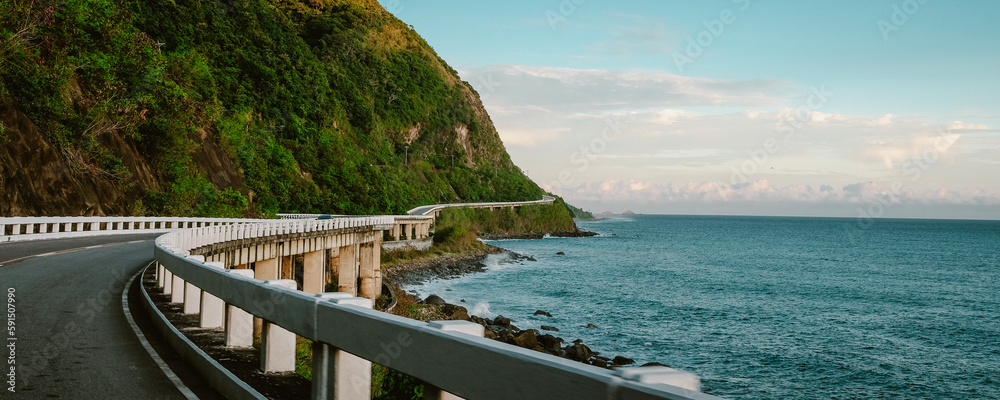 Patapat Viaduct in Ilocos Norte, Philippies Stock Photo | Adobe Stock