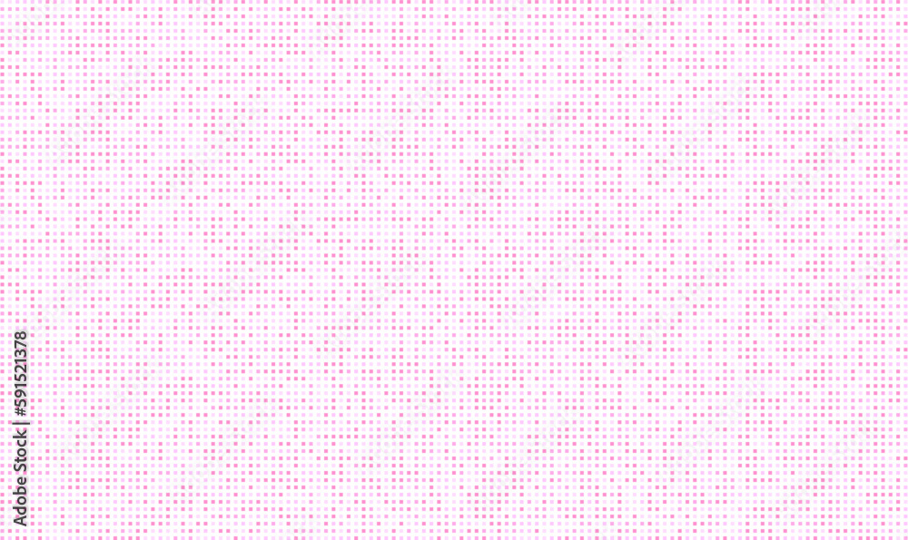 Pink mosaic on white background, pixel pattern. Pink and white pixel ...