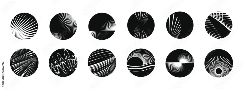 Abstract monochrome background. Vector-art illustration. No gradient ...