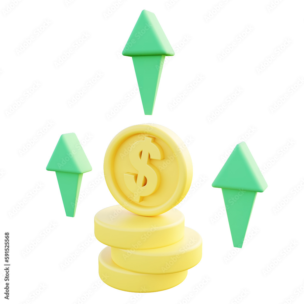 3D Business Illustration Icon Transparent Background, Png Photo, 3D ...