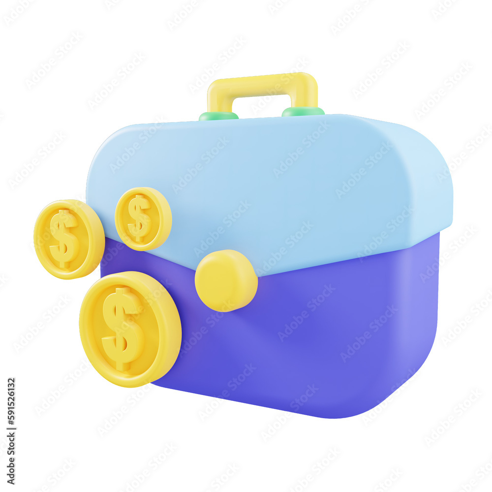 3D Business Illustration Icon Transparent Background, Png Photo, 3D ...