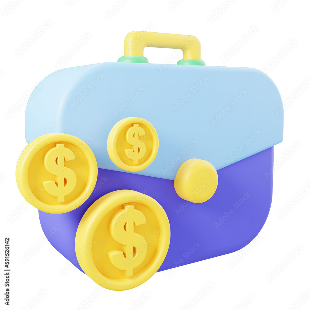 3D Business Illustration Icon Transparent Background, Png Photo, 3D ...