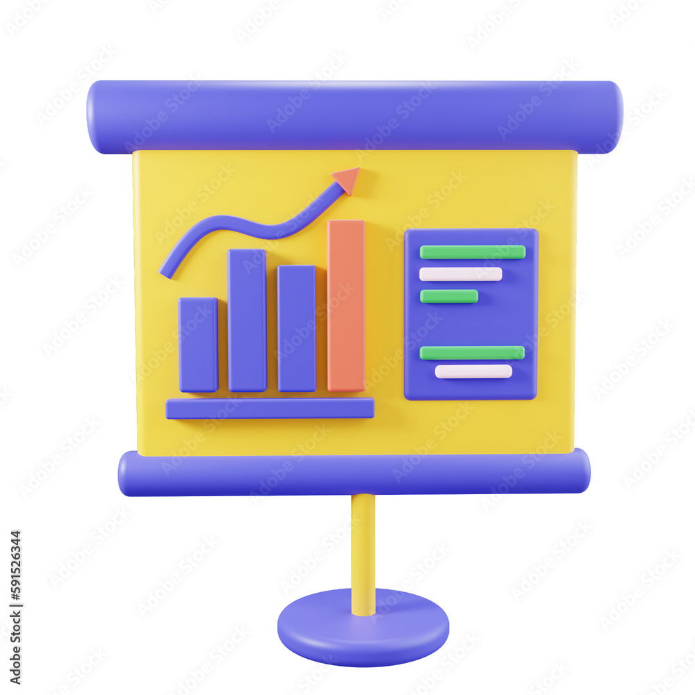 3D Business Illustration Icon Transparent Background, Png Photo, 3D ...