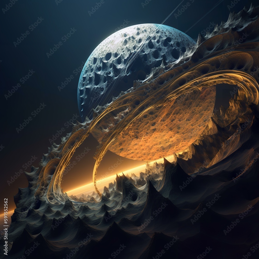 Interstellar Dance captures a mesmerizing sunrise over a binary planet ...