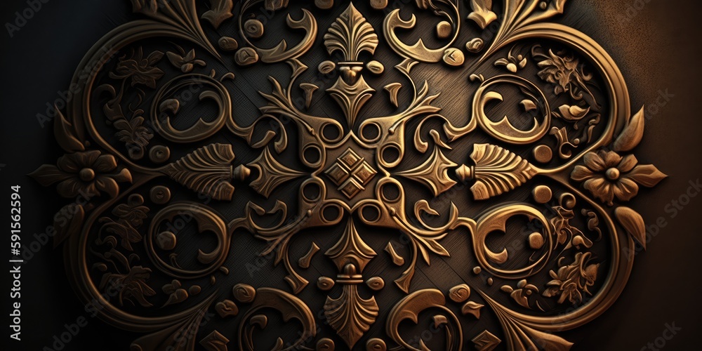 Medieval Chic Background - Modern Retro Vintage Medieval Backdrop ...