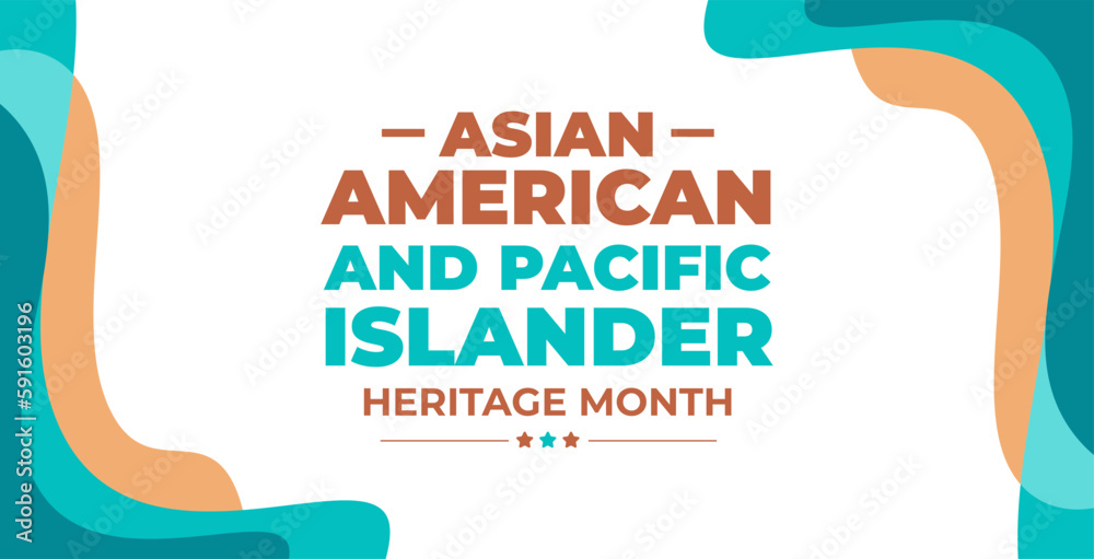 Vecteur Stock Asian American and Pacific Islander Heritage Month ...
