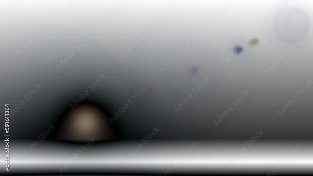 Black and grey gradient with swooping lens flare. Abstract background ...