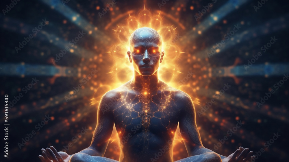 abstract, anatomy, light, energy, x-ray, science, skull, brain, human ...