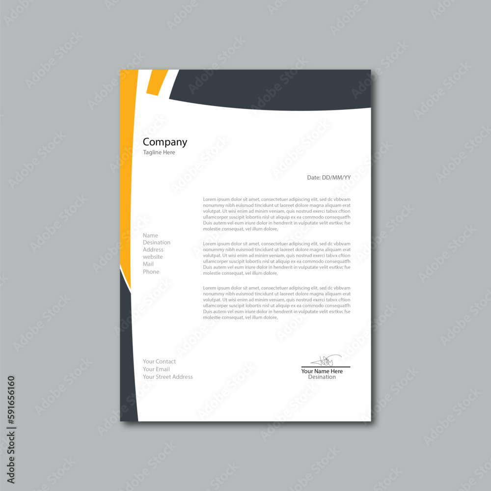 corporate latter head design, Latter Head Design, Business Latter Head ...