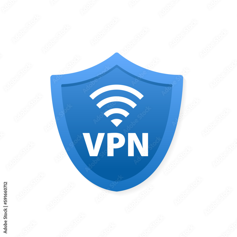 Secure VPN connection concept. Virtual private network connectivity ...
