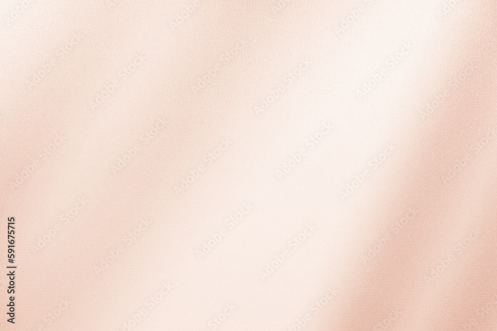 Light pale tender peach pink beige white silk satin fabric. Elegant ...