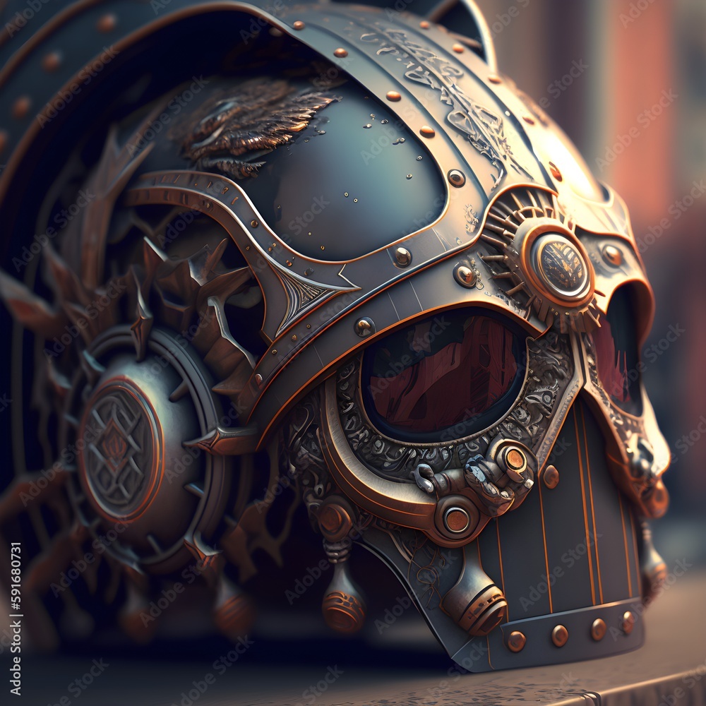 fractalpunk helmet cgi render rendered in cryengine and unity vray soft ...