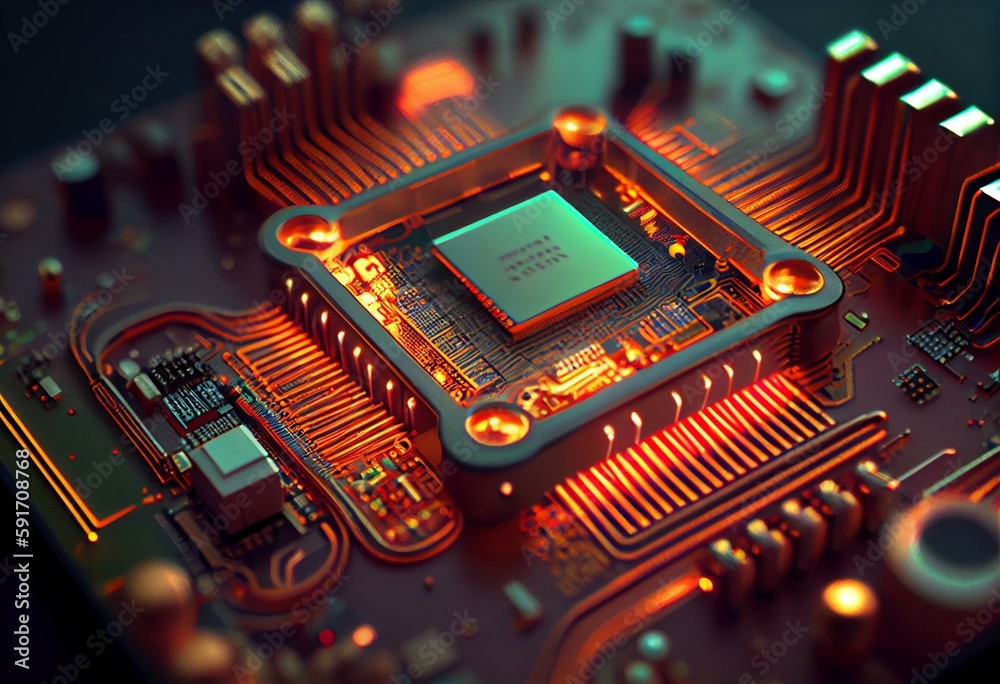 3d computer simulation of temperature distribution on the surface of a ...