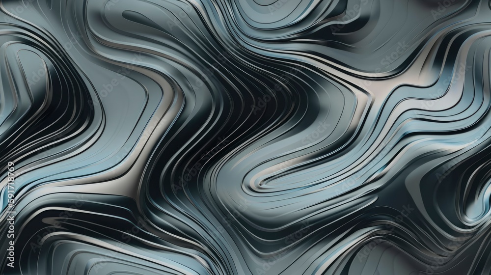 gray blue abstract gradient golden colors background with circles curve ...