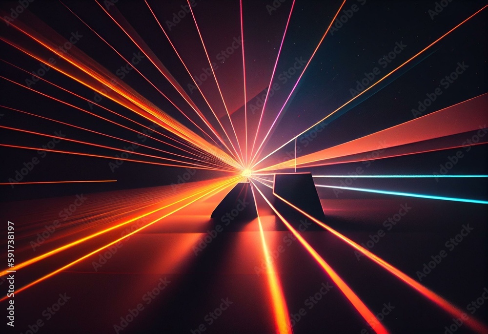 90s Laser Background