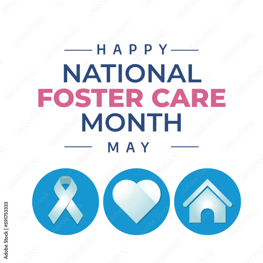 Foster Care Month Ribbon