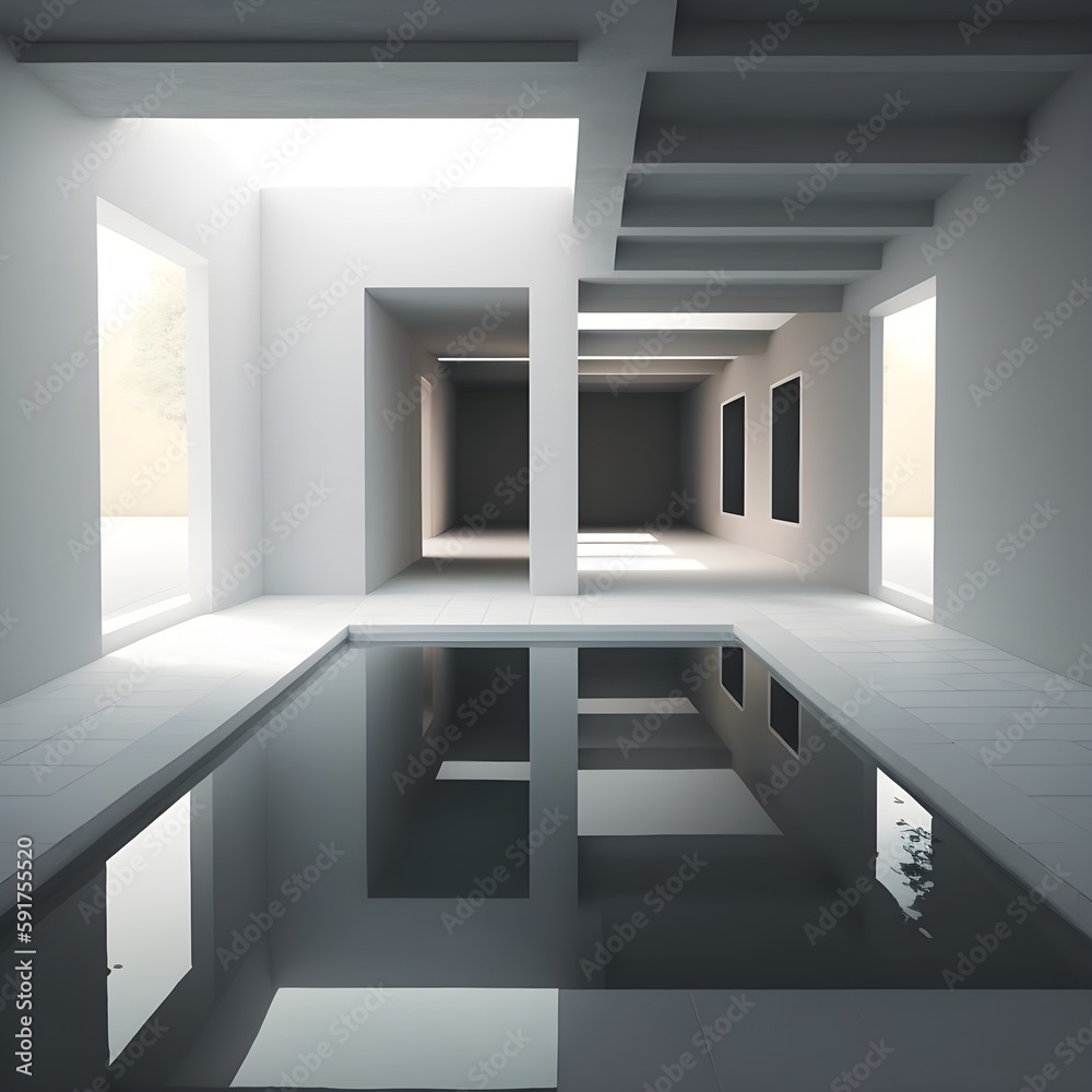 minimalism commonly referred to as the Poolrooms is an expansive ...