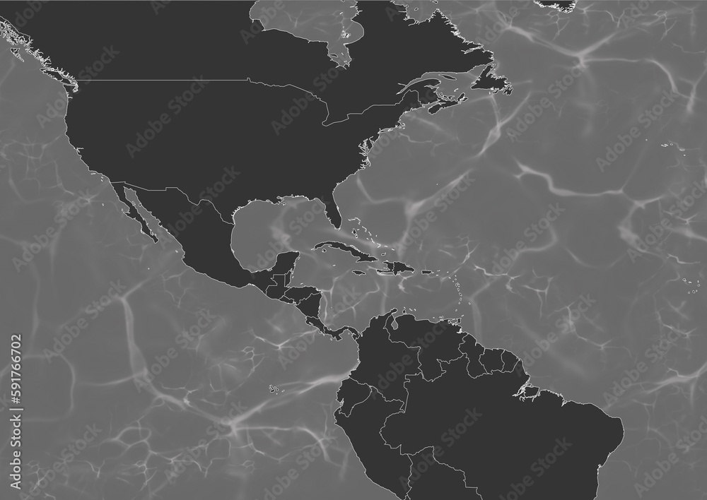 Balck World map wave background classic style Stock Illustration ...