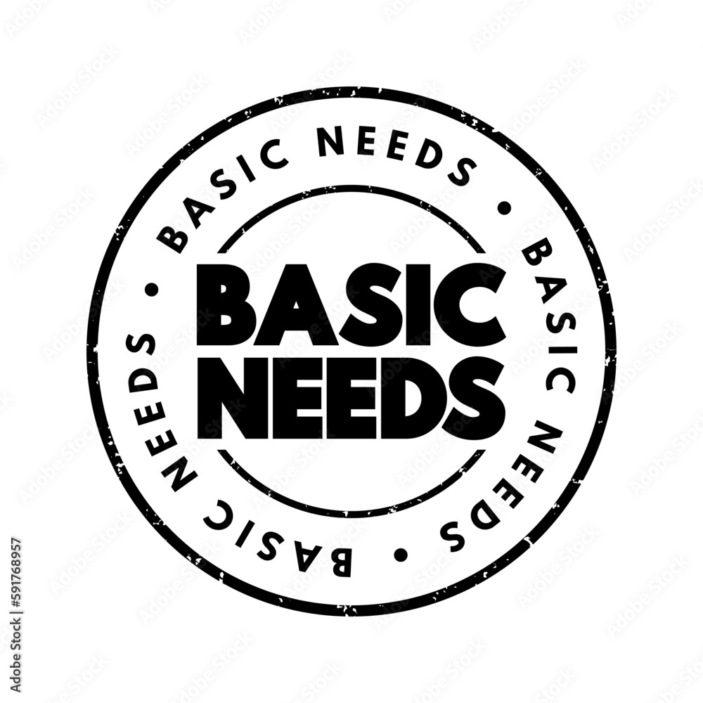 Basic needs - one of the major approaches to the measurement of ...