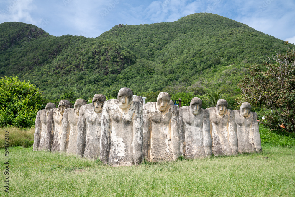 MÉMORIAL DE L’ESCLAVAGE en Martinique Stock Photo | Adobe Stock