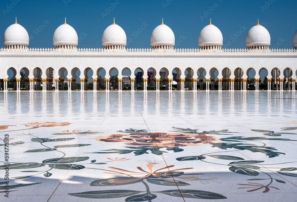 Sheikh Zayed Mosque or White Mosque is one of largest mosques in world ...