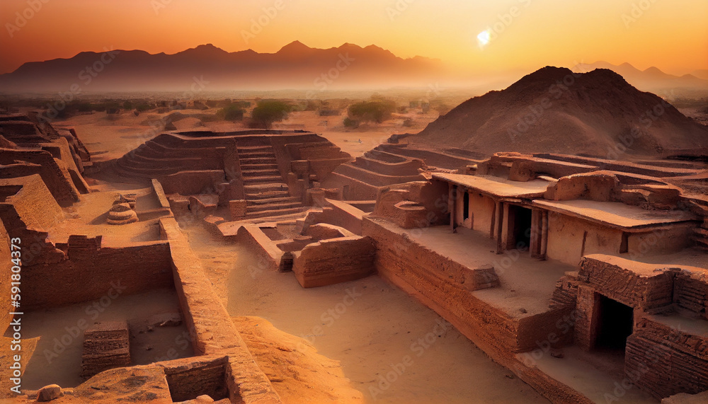 Pakistan Indus Valley Civilization Stock Illustration | Adobe Stock