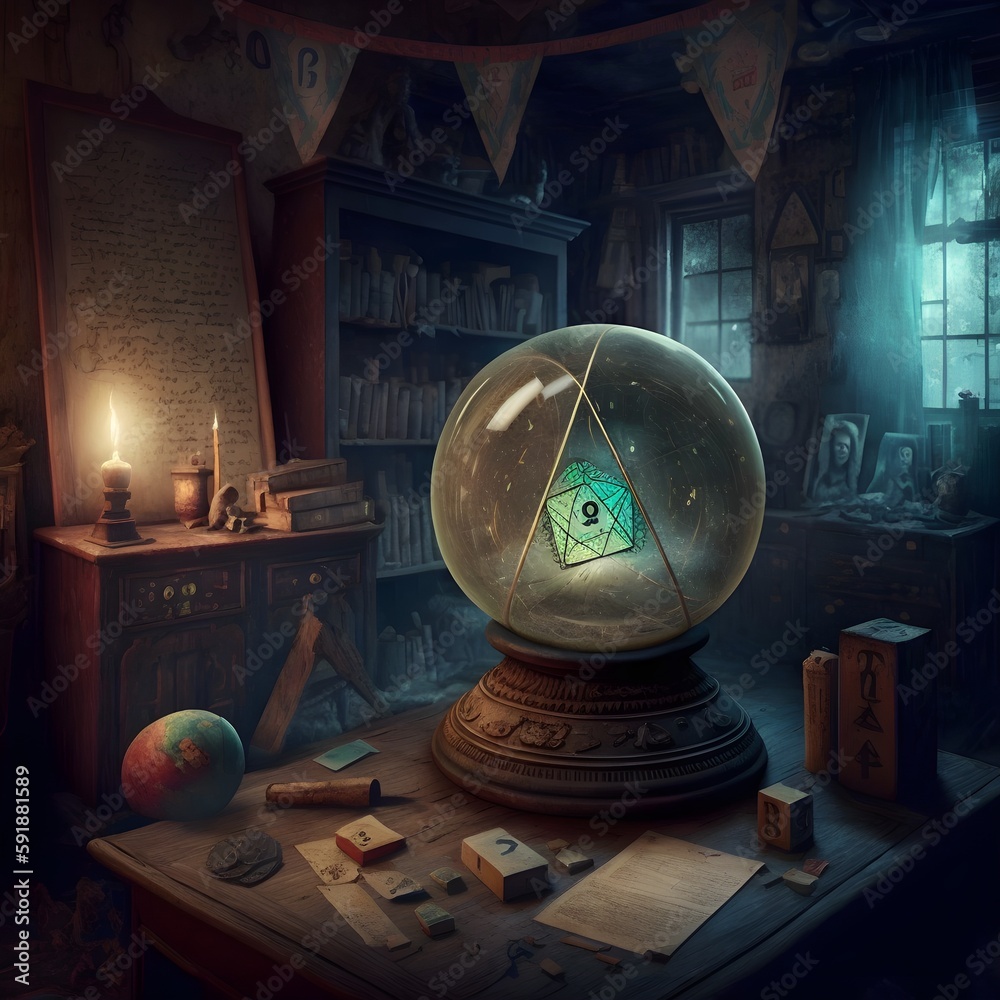 un cabinet de curiosit avec un ouija une main divinatoire des runes des ...