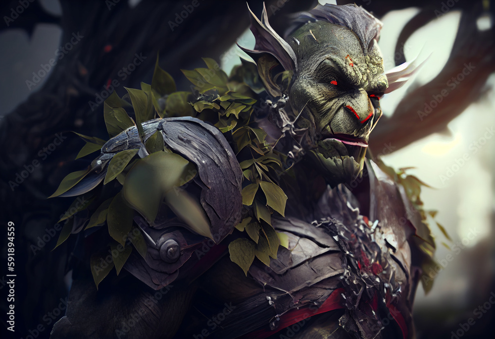 Beautiful photo Orc concept, contemporary colors and mood social ...