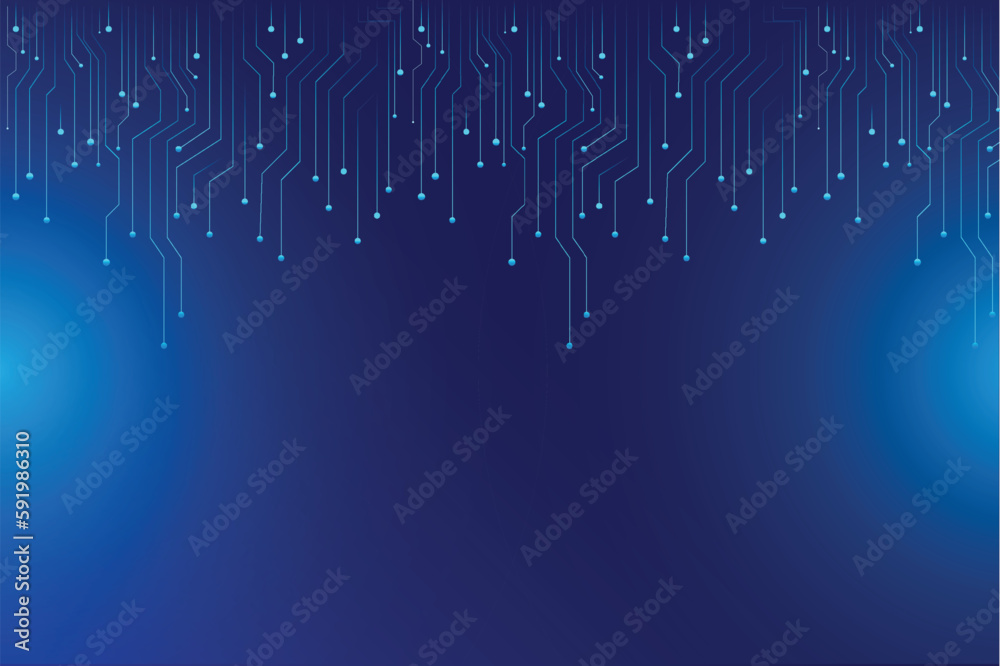 Abstract futuristic circuit board Illustration, Circuit board with ...