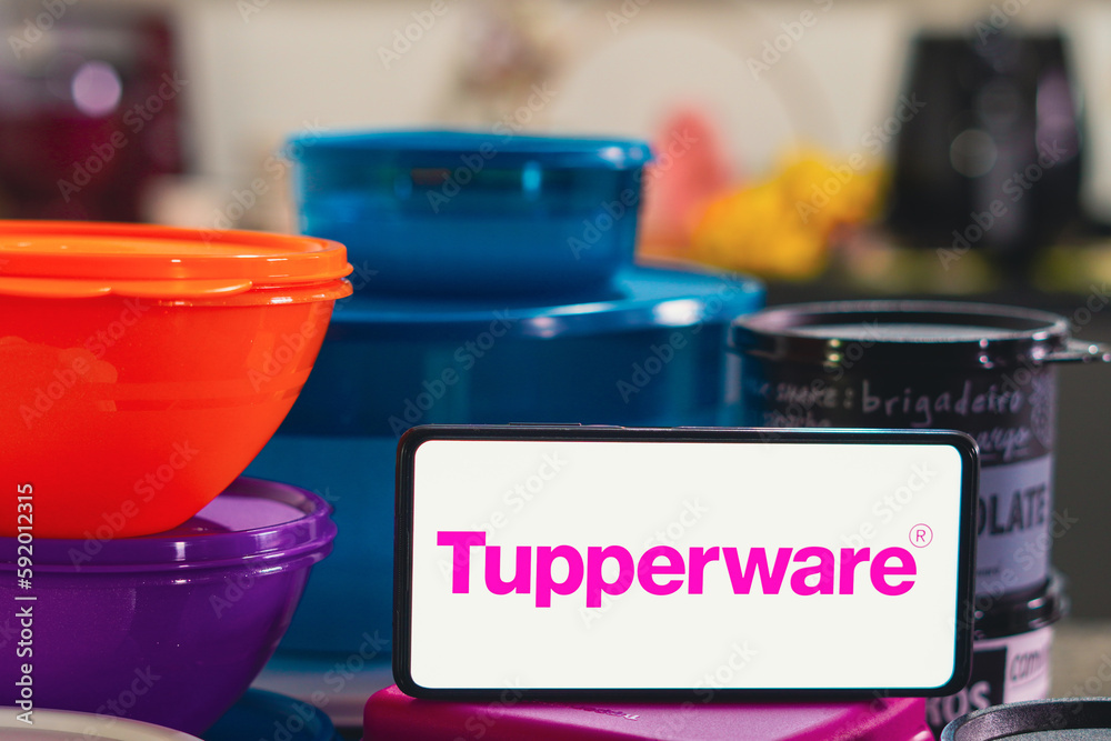 April 12, 2023, Brazil. In this photo illustration, a pile of various ...