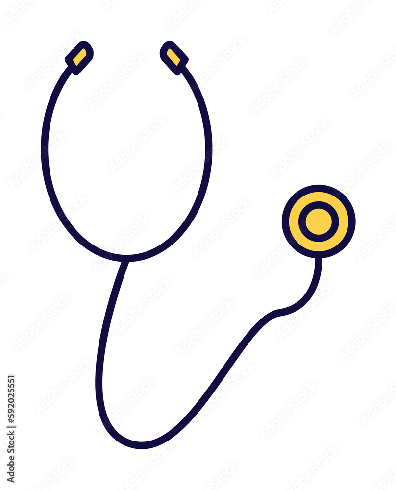 endoscope icon illustration on transparent background Stock ...