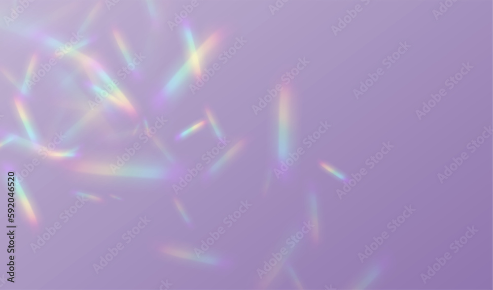 Rainbow refraction overlay, leak flare, prism light effect, rainbow ...