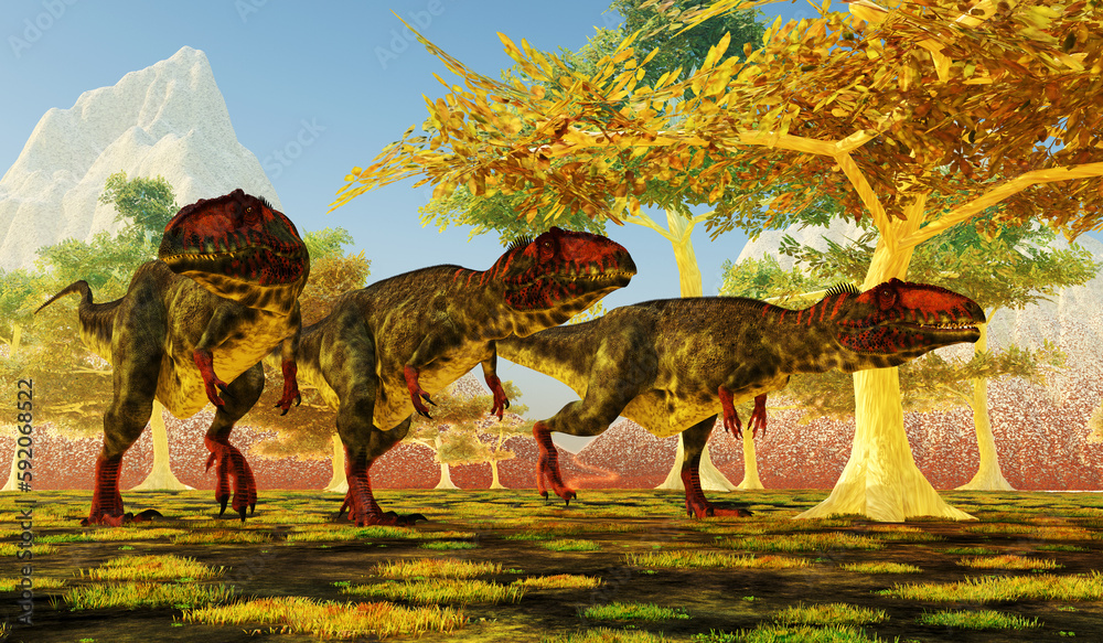Póster Giganotosaurus Dinosaur Brothers - Giganotosaurus was a ...