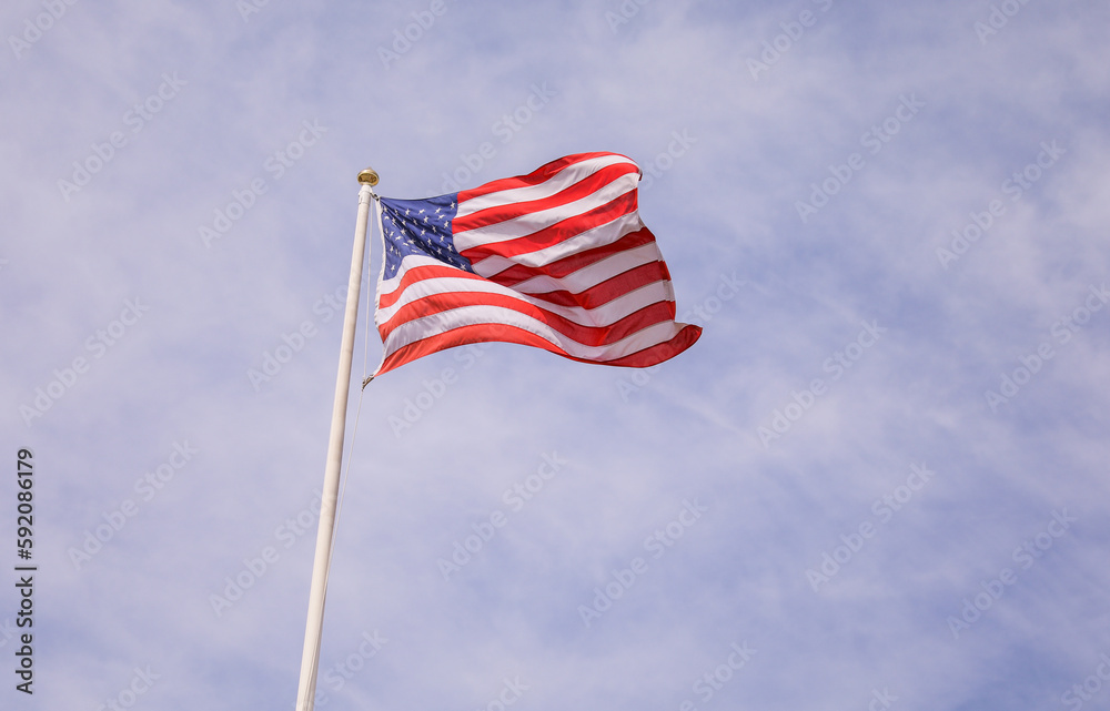 US flag symbolizes American patriotism, freedom, and unity a reminder ...