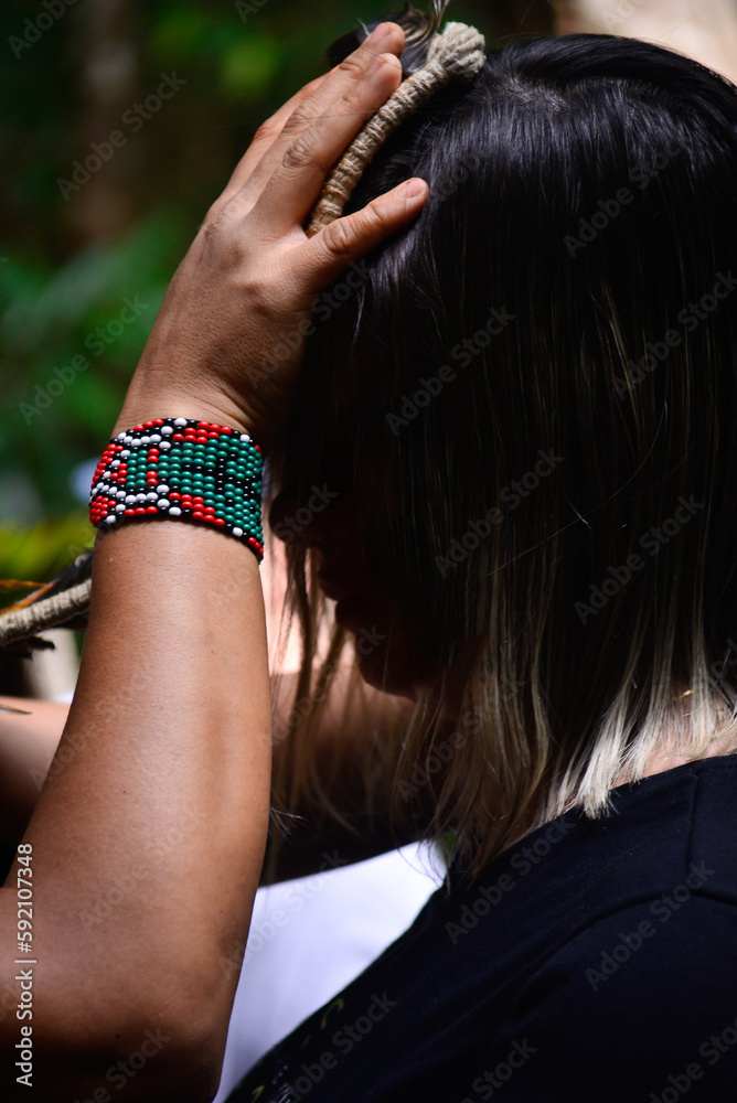 blessing in indigenous ritual, international day of indigenous peoples ...