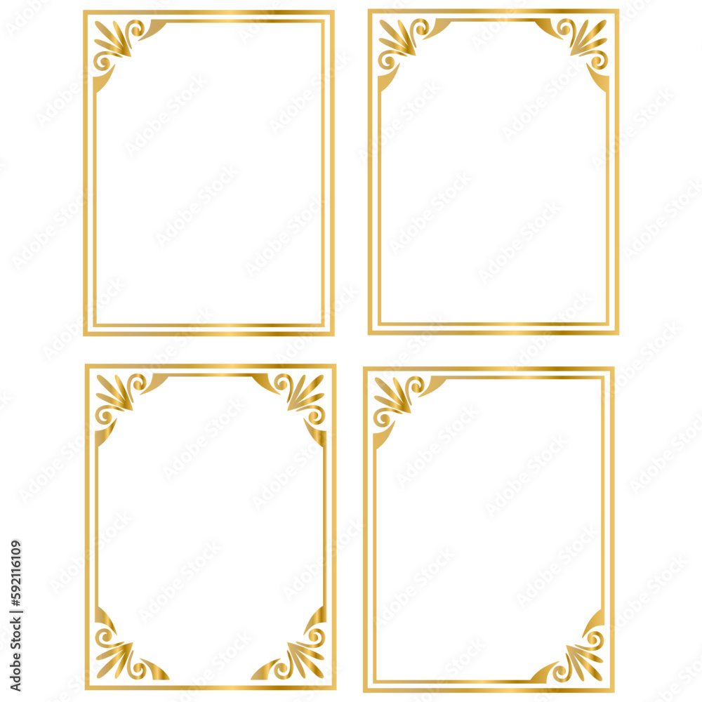 Gold Frames Set at Daniel Shears blog