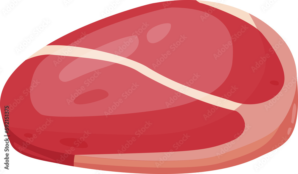 Meat product: beef steaks, raw porn meat Beef meat, filet mignon. PNG ...