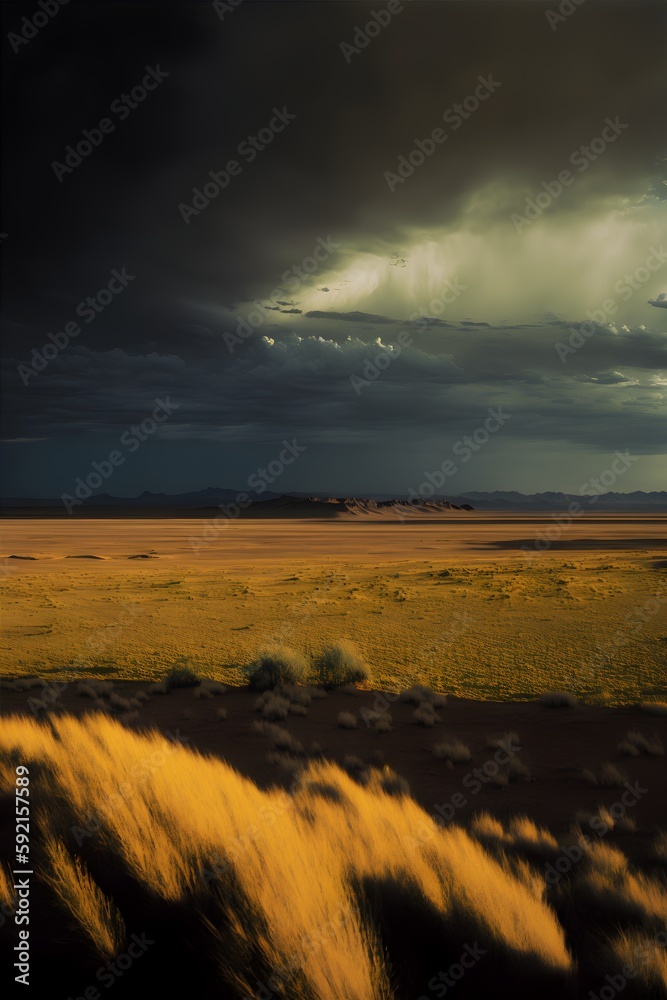mongolian steppe leicar f4 Cinematic lighting depth of field ...