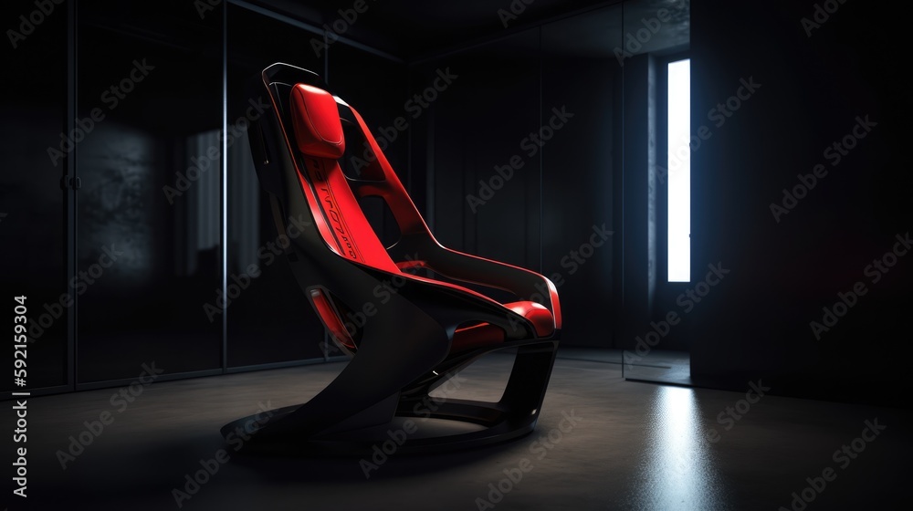 Supercar Inspired Esports Chair: Minimalist Design for Gaming Comfort ...