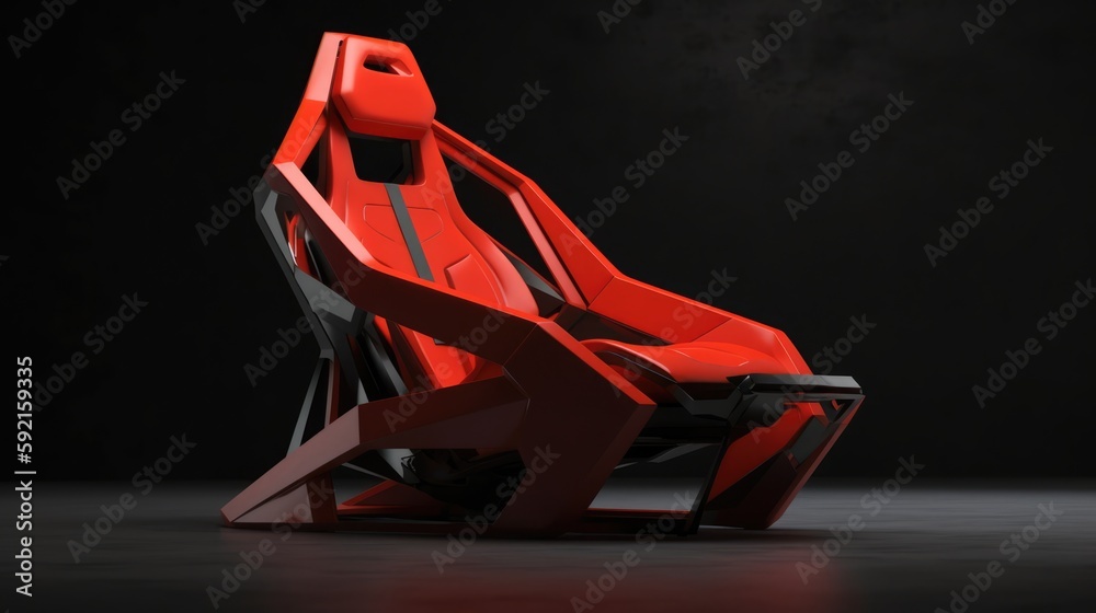 Supercar Inspired Esports Chair: Minimalist Design for Gaming Comfort ...