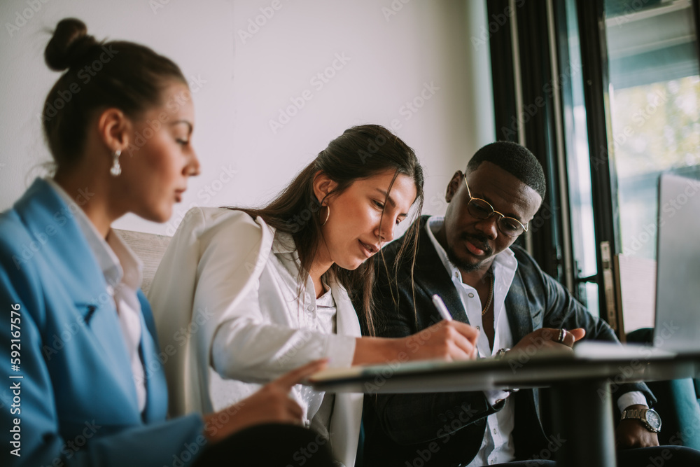 Writing notes Stock Photo | Adobe Stock