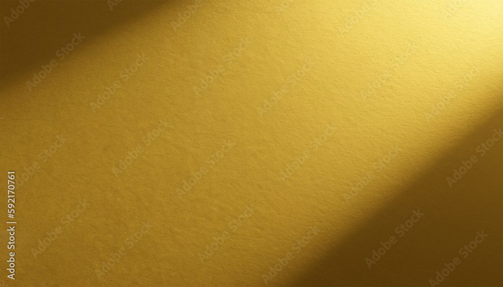 Gold background or texture and Gradients shadow - generative AI Stock ...